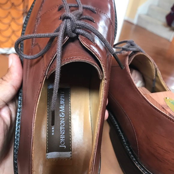 Johnston & Murphy | Shoes | Johnston Murphy Split Toe Oxfords Size 9 D ...